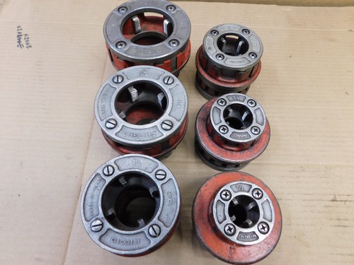RIDGID 12 R PIPE THREADING DIE SET 1/2"-2" FITS RIDGID 700 | eBay