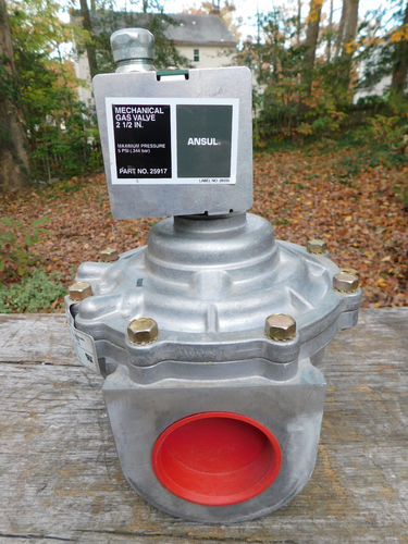 ANSUL Mechanical Gas Valve 25917 2 1/2" Emergency Shut Off Valve *NEW ...