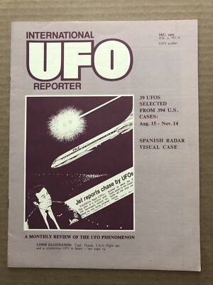 Vintage INTERNATIONAL UFO REPORTER IUR Magazine December 1979 | eBay