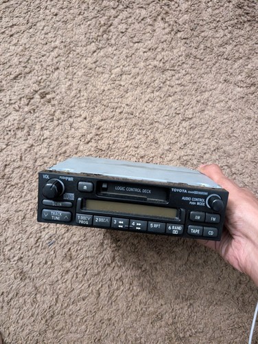 1997-2002 Toyota RAV4 Corolla Tacoma OEM Radio AMFM Cassette 86120 ...