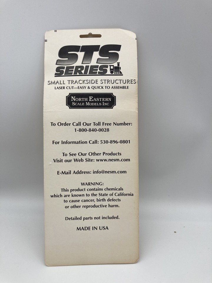 Northeastern Scale Models STS Series Laser Cut N Scale House Under ...