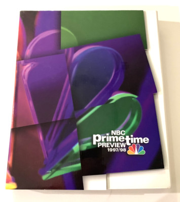 NBC 1997-98 Primetime Preview Press Kit Seinfeld Friends Law & Order ...