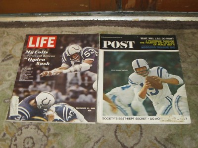 LIFE Dec 13, 1968 and Post Magazines Football | eBay