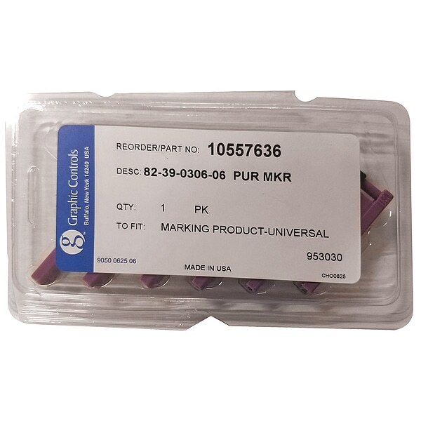 Graphic Controls Mp 82-39-0303-06 Blu Mkr Chart Recorder Pen,Blue Color ...