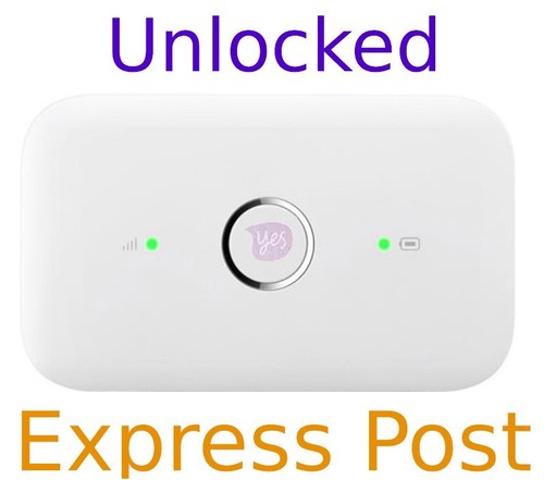 Unlocked Pocket WiFi Huawei E5573 4G LTE Mobile Broadband Telstra Optus ...