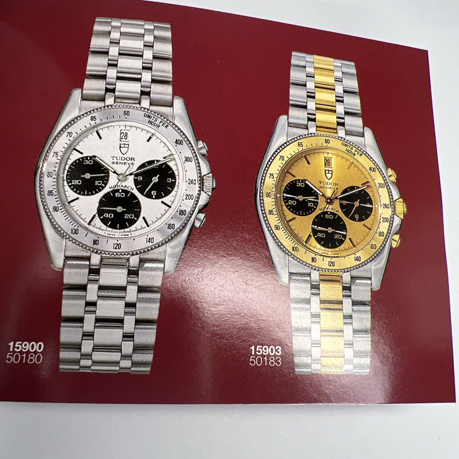 Tudor Watch Collection Booklet Manual w/ Tiger Woods Tudor Chronograph ...