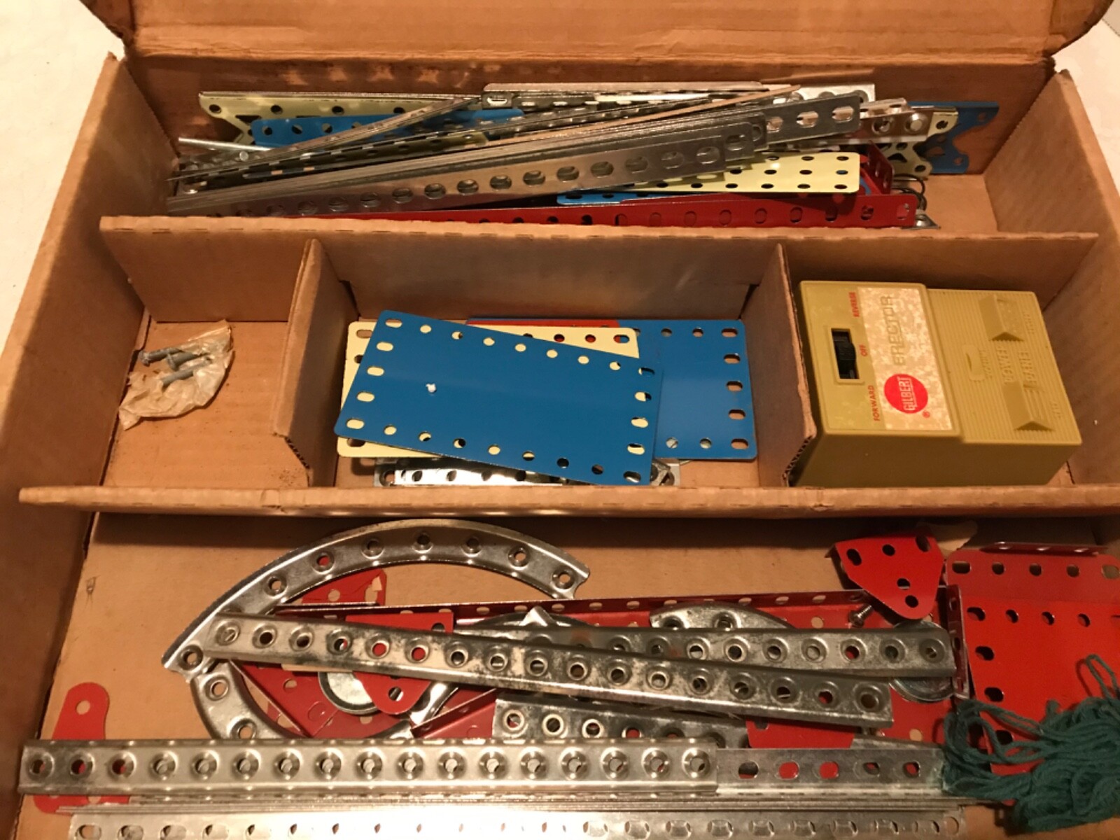 Vintage1964 Gabriel Gilbert Erector Set motorized w remote original box ...