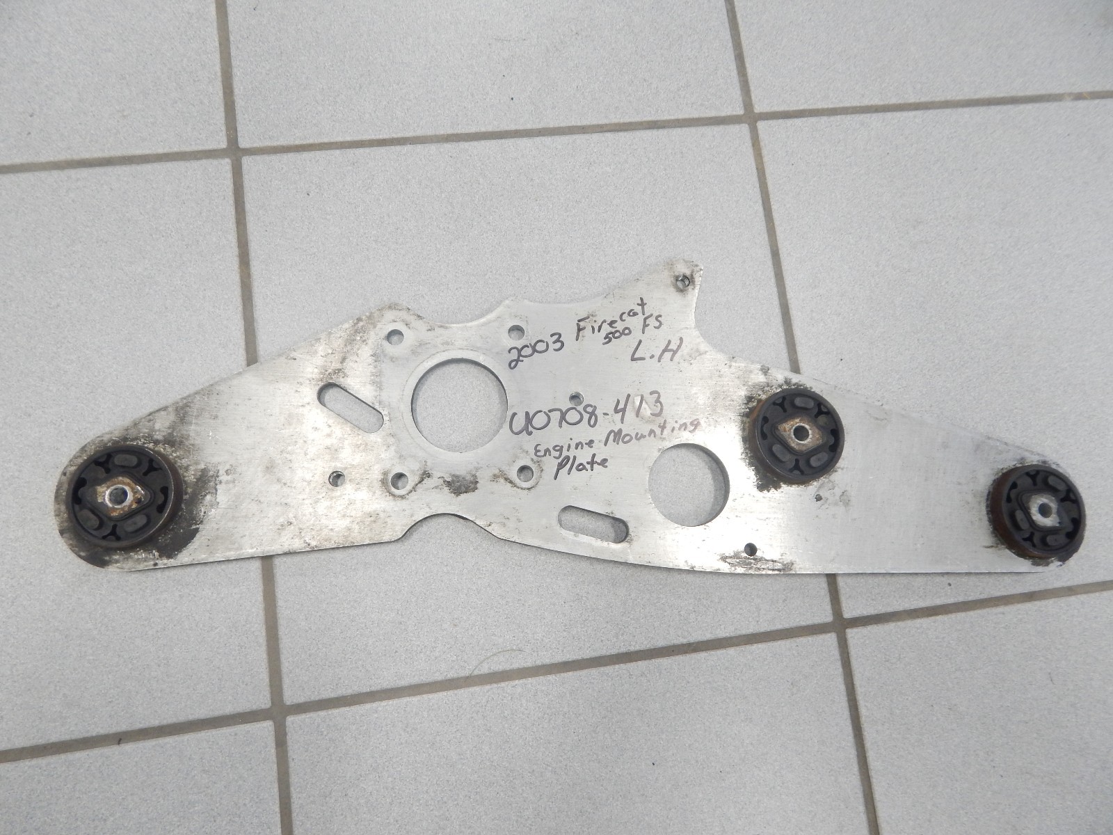 ARCTIC CAT SNOWMOBILE 2003 FIRECAT F5 F7 500 700 LEFT ENGINE BRACKET ...