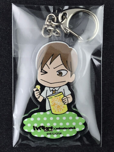 Haikyu!! Second Season × animatecafe Acrylic Key Holder Ring Kenji ...