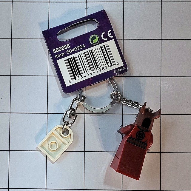 LEGO 853303 VIP Minifigure Keychain Red Chrome Valentine's 2013 for ...