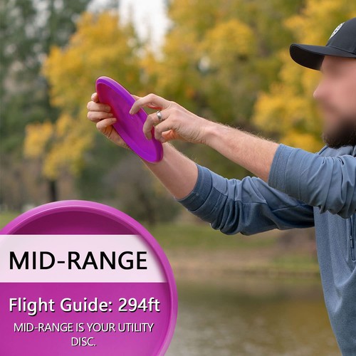 Disc Golf Set - Driver Mid-Range and Putter Discs with Disc Golf Bag ...