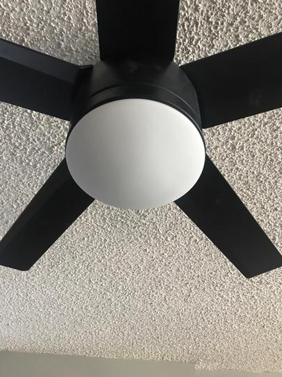 Merwry Glass Light Shade Simple Ceiling Fan Dome Replace Replacement 52 ...