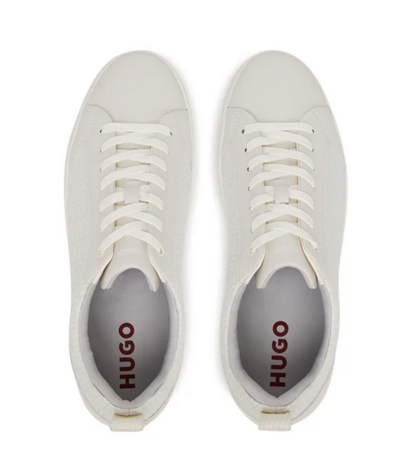 Hugo Boss Morrie_Tenn_mono_N White [50541696-100] | eBay