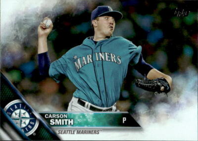 Carson Smith 2016 Topps #80 Rainbow Foil Seattle Mariners | eBay