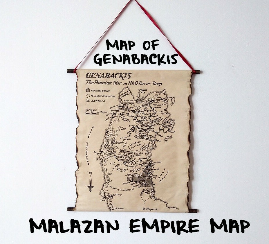 Malazan Karte Genabackis