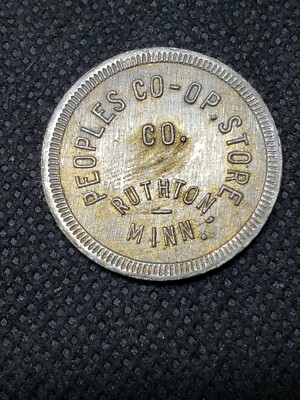 RUTHTON,MN. TOKEN, SEE PICTURES L1199 | eBay