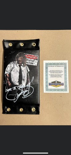 WWE Mick Foley Mankind Mini Turnbuckle Pad Signed Autograph Highspots ...