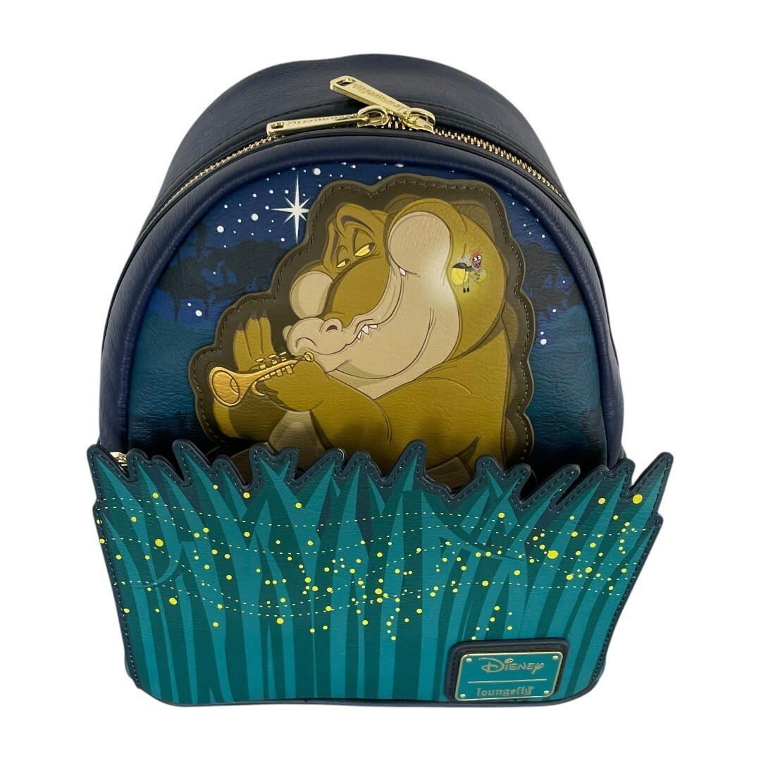Disney100 Loungefly Princess and the Frog Louis Ray Glow in Dark Mini ...