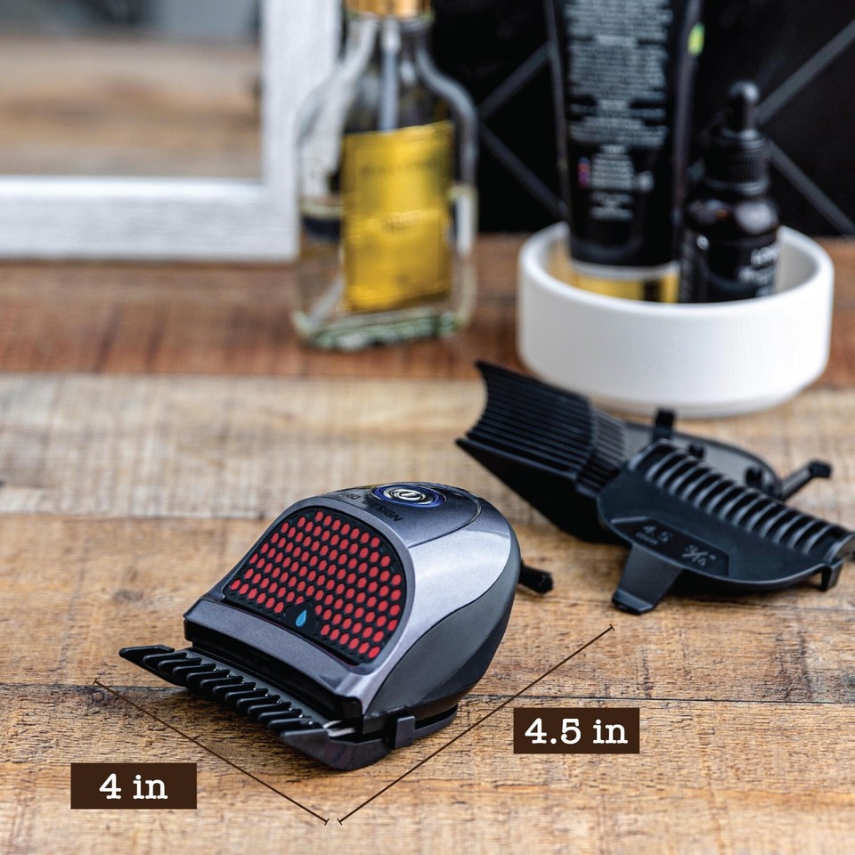 Pro Design Shortcut Hair Clippers and Beard Trimmer with 9 Guide Combs ...