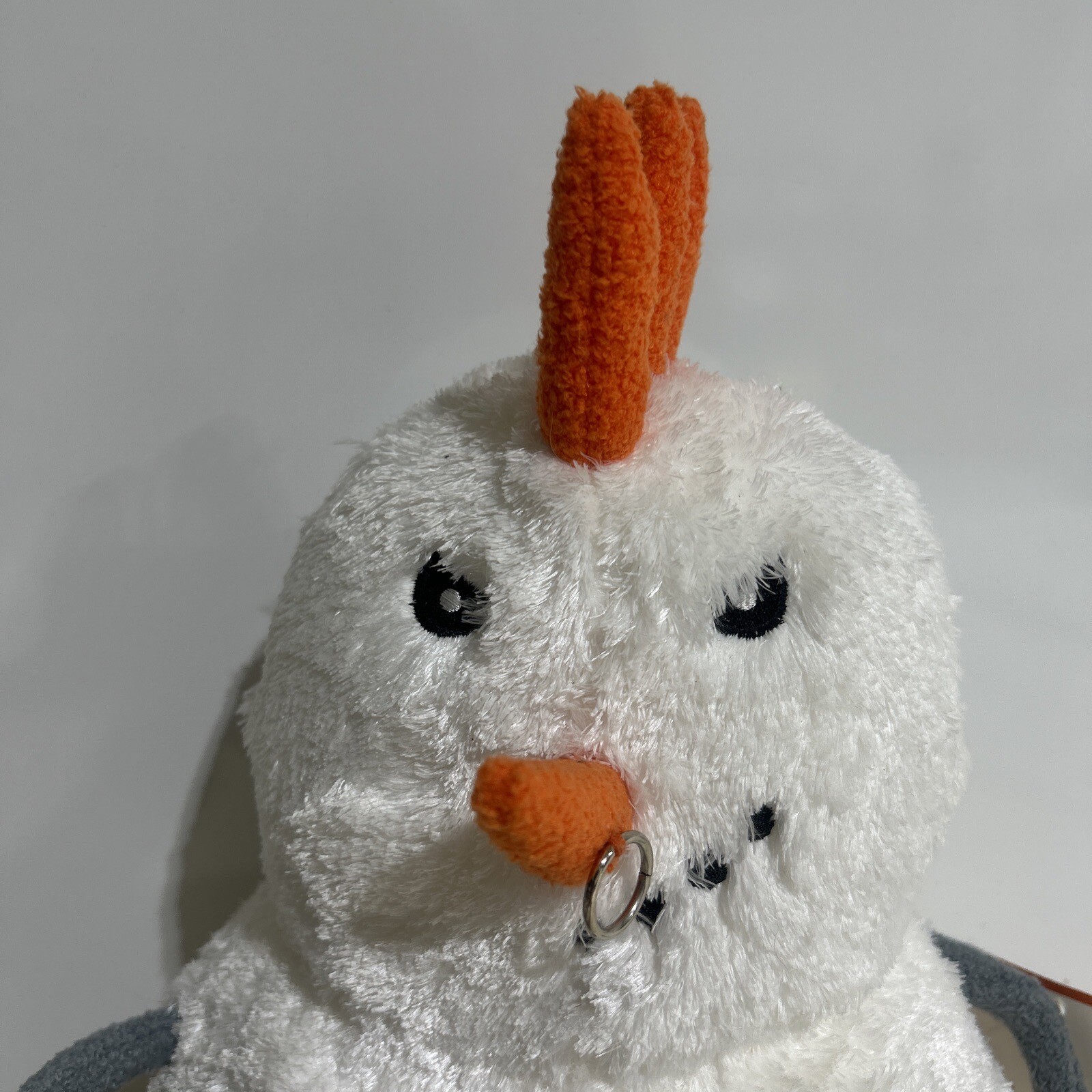 Animal Adventure Punk Rock Snowman Plush 8" From Sam Goody 2005 WITH ...