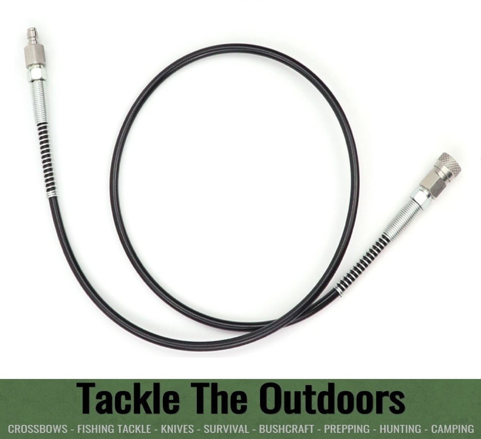 PCP Air Rifle Fill Hose Filling Whip 8mm QD 1.25 Meter Quick Coupler ...