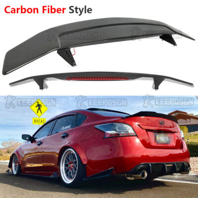 ABS 52" Rear Trunk Spoiler Wing Lip w/Brake Lights For Nissan Maxima ...