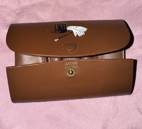 Vintage Gillette Tan Snap Case Travel Razor Shaving Kit | eBay