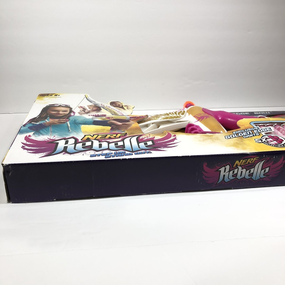 Nerf Rebelle Golden Edge Bow Nerf Rebelle Heartbreaker Bow Blaster ...