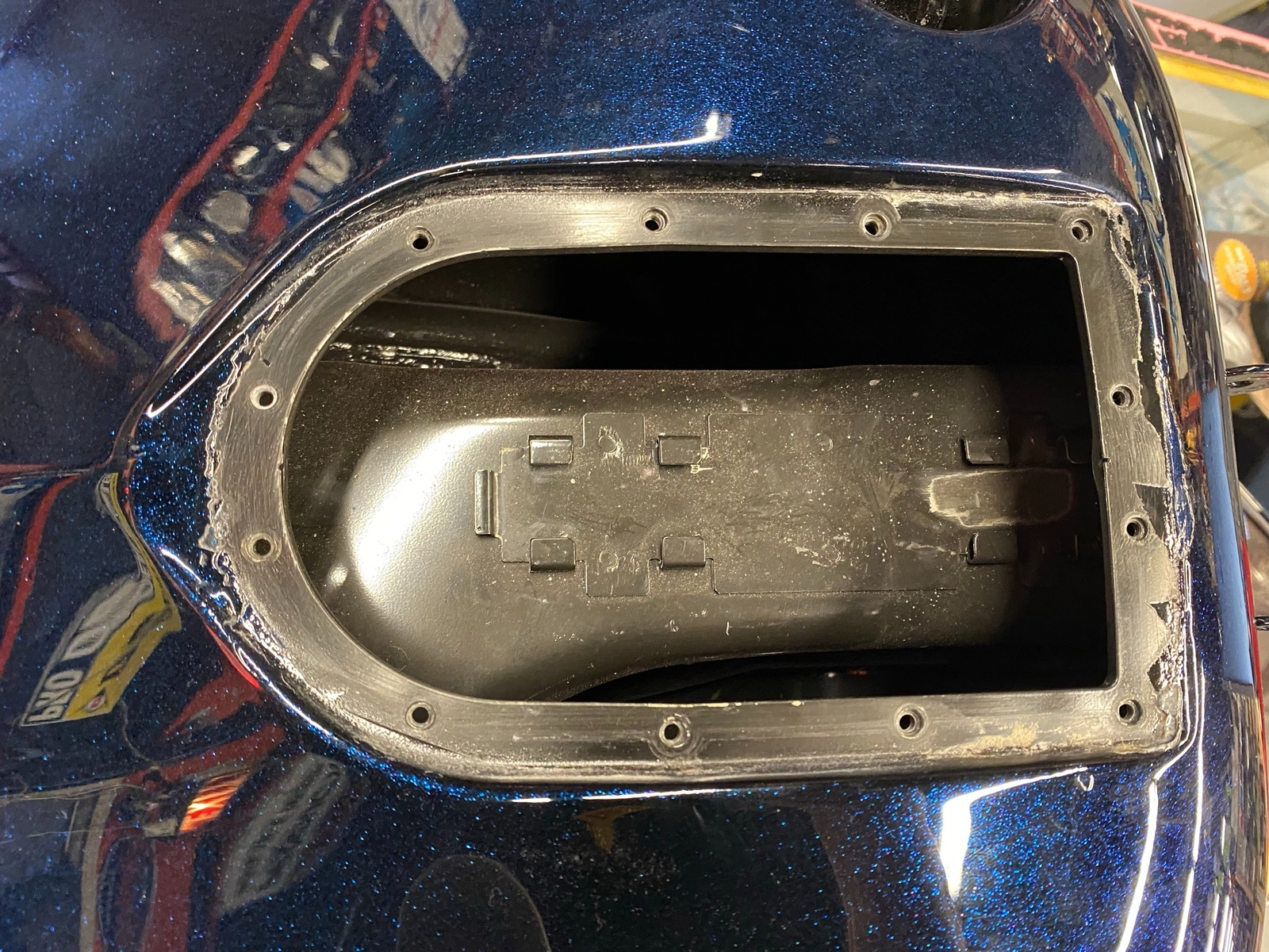 Harley-Davidson Dyna Superglide Custom Wide Glide OEM Fat Bob Gas Tank ...