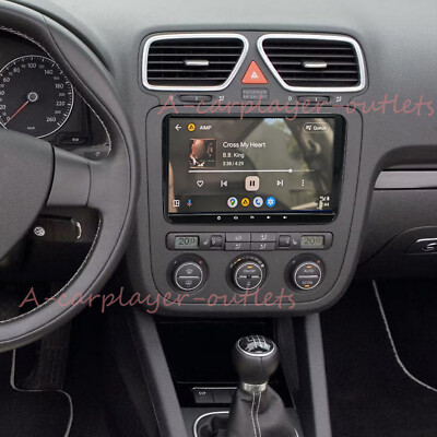 For VW Jetta Passat Golf EOS 9" RDS Carplay Android Car Stereo Radio ...