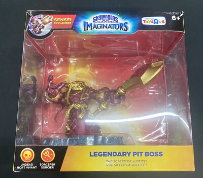 NIB Skylanders Imaginators Sensei Legendary Pit Boss Wii Xbox PS3 WiiU ...