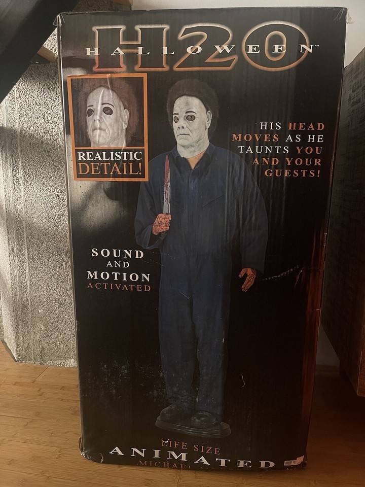 Michael Myers Halloween Animatronic H2O Gemmy Spirit Animated 2010 NIB ...