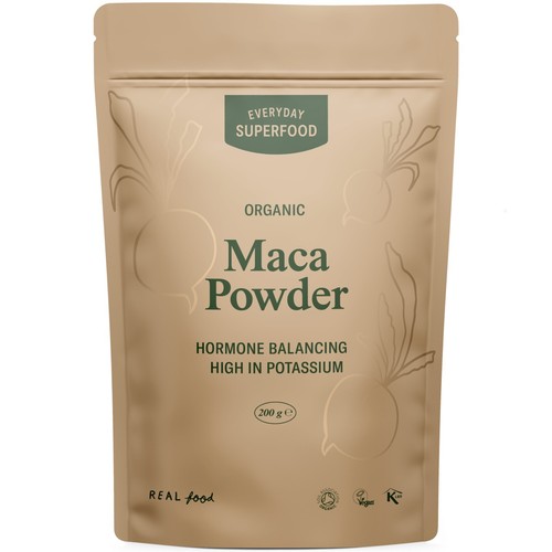 Organic Maca Powder Raw Premium Pure Keto Maca Root Powder Ingredient ...