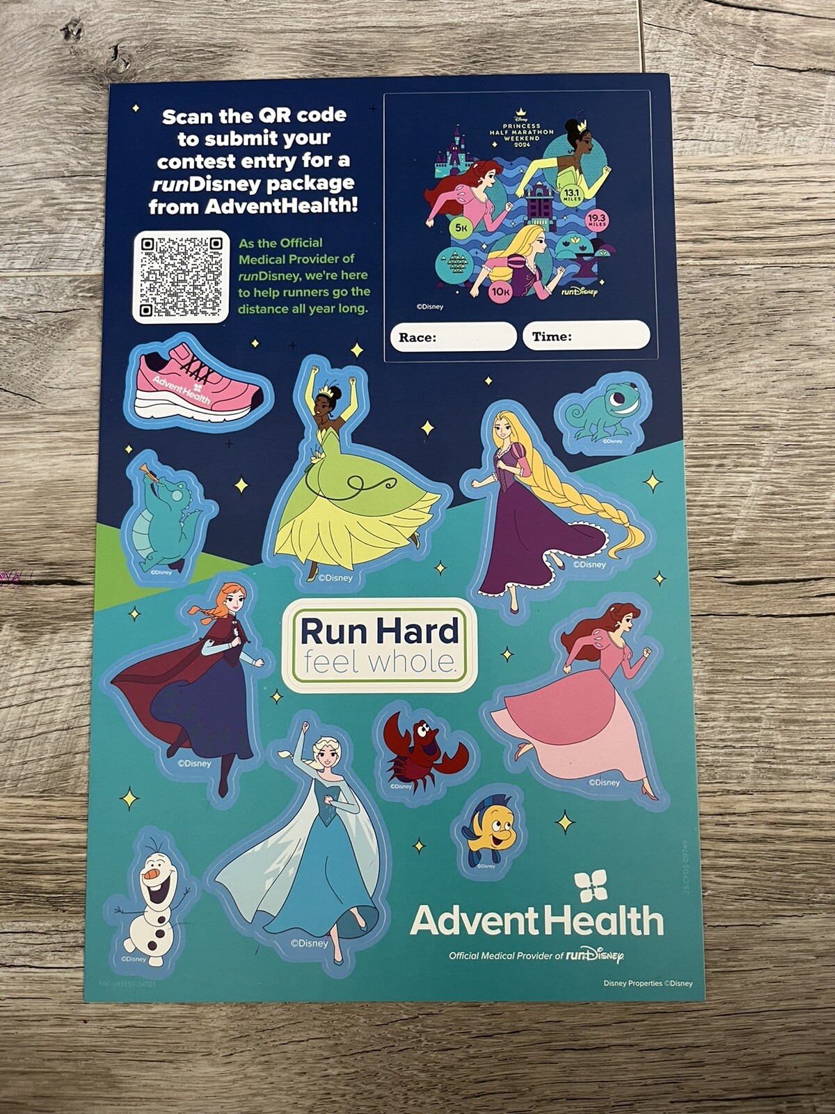 RunDisney Princess Weekend 2024 Half Marathon Official Sticker Run ...