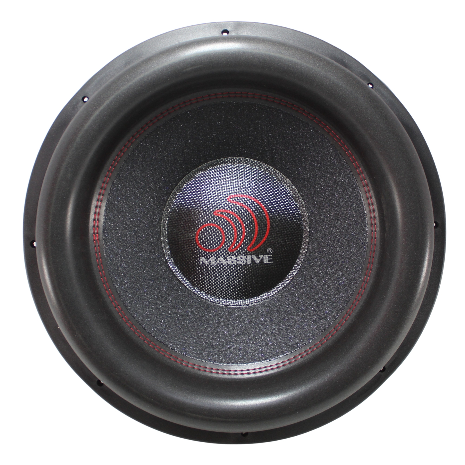 Massive Audio 18 Inch Dual 1-Ohm Subwoofer 12000W Max 4" Flat Wound ...