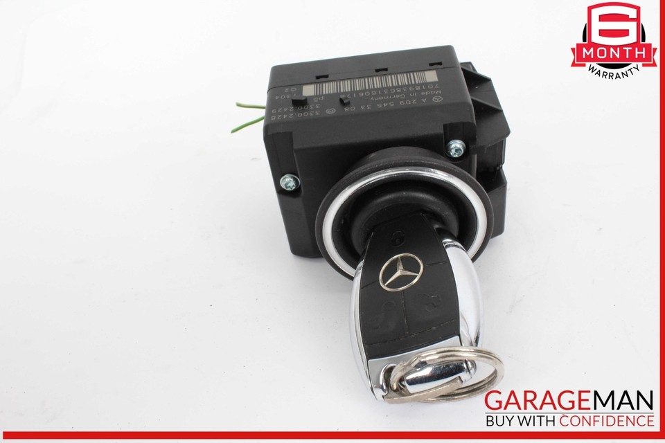01-09 Mercedes W209 CLK350 Gear Shifter w/ Engine Computer & Ignition ...