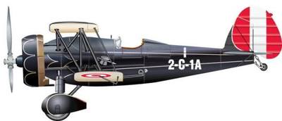 Ca-114 Peruvian Aviation Caproni Airplane Wood Model Replica Large Free ...