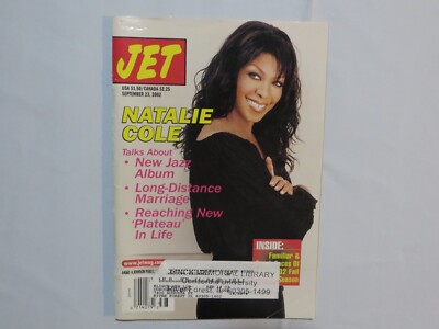 Jet Magazine Back Issue September 23 2002 Natalie Cole WB | eBay