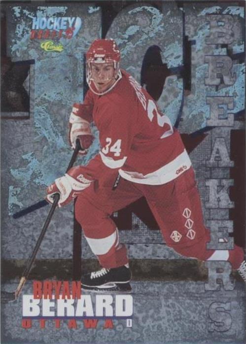 1995 Classic Draft - Ice Breakers Bryan Berard #BK 1 for sale online | eBay