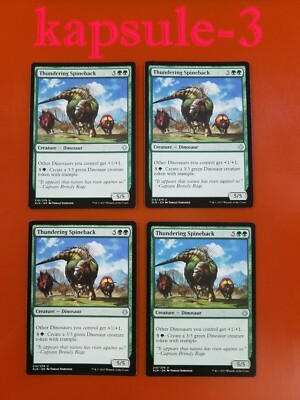 4x Thundering Spineback (LP-NM) | Ixalan | MTG Magic Cards | eBay