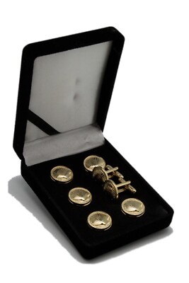 St. Thomas of Acon Masonic Freemason Gold Tux Suit Button Covers Set | eBay
