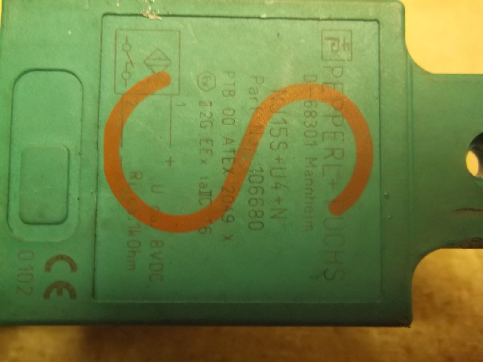 PepperL & Fuchs 106680 D-68301 Inductive Sensor *FREE SHIPPING* | eBay