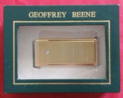 Gold MONEY CLIP Geoffrey Beene New in Box | eBay