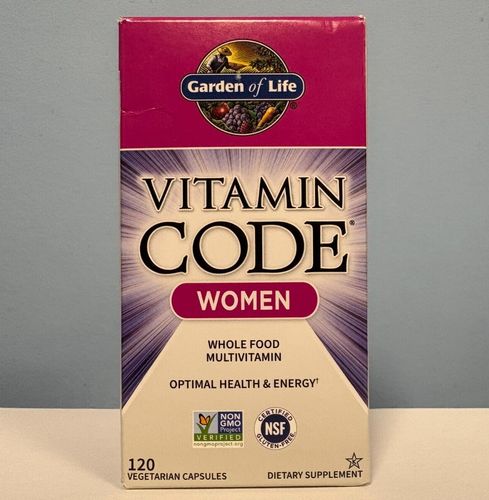 Garden of Life Vitamin Code Women Multivitamin 120 Capsules EXP 06/2026 ...