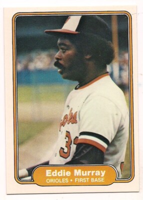 1982 Fleer HOF Eddie Murray Baltimore Orioles #174 | eBay
