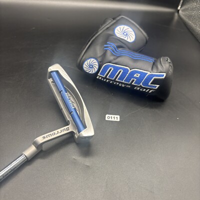 BRUCE BURROWS ION III Stabilizer 34” Putter Steel Shaft Mac Grip With ...