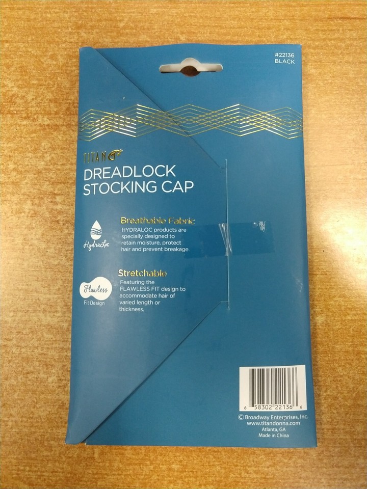 3 OR 4 Pack: Titan Premium Collection Dreadlock Stocking Cap, Black | eBay