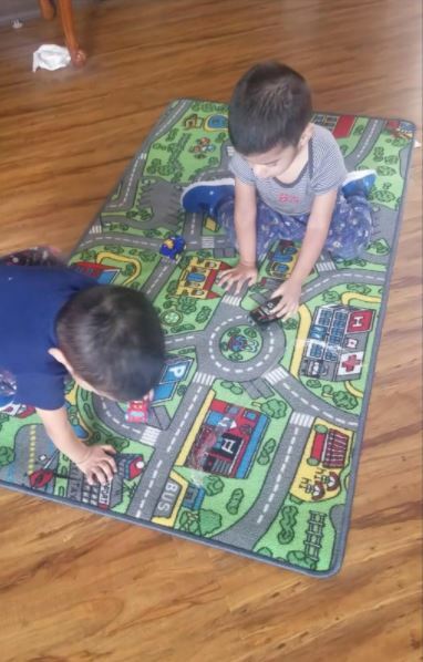 Extra Large 79" x 40" Kids Children Carpet Race Car Track Rug Toy Floor ...
