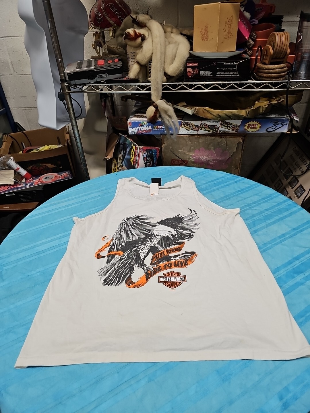 Harley Davidson Live To Ride Ride To Live Daytona Bea… - Gem