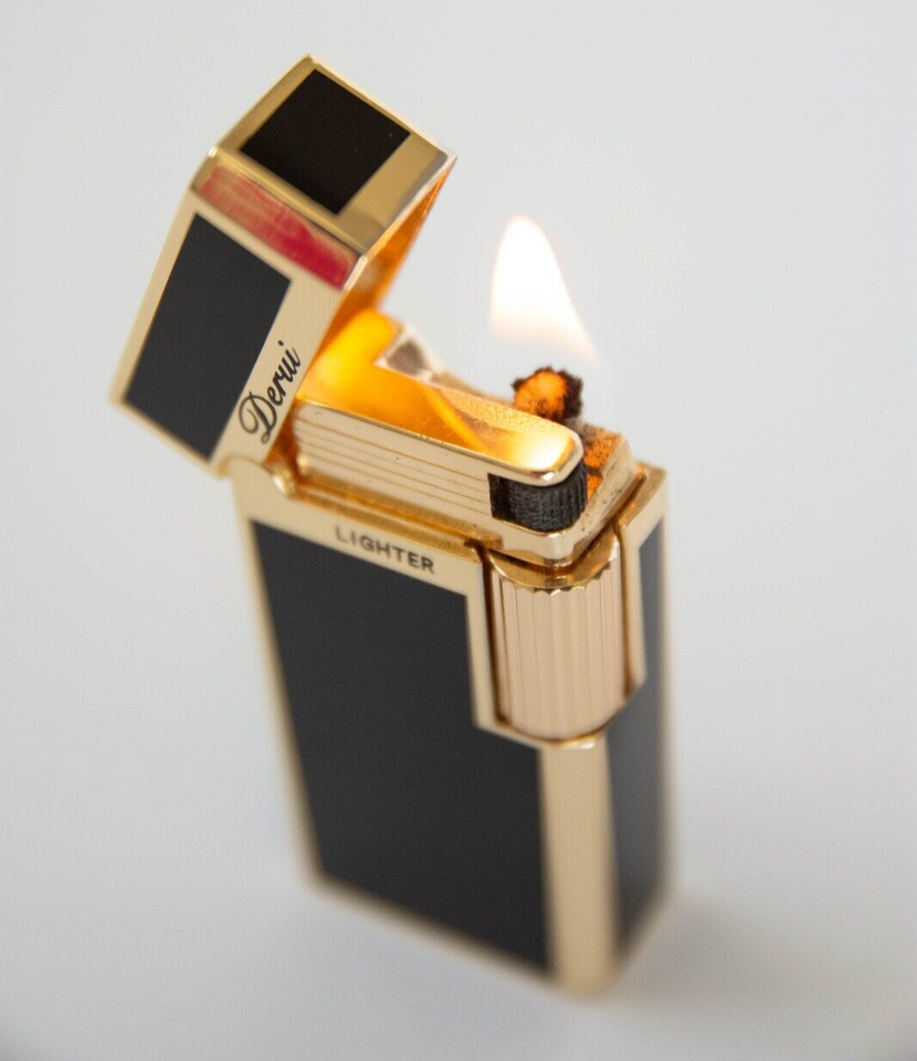 VINTAGE RETRO STYLE ROLLER LIGHTER Classic Retro Fuel Saving Lighter O ...